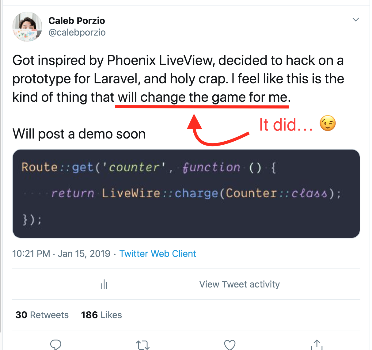 I Just Hit $100k/yr On GitHub Sponsors! 🎉 ️ (How I Did It) | Caleb Porzio